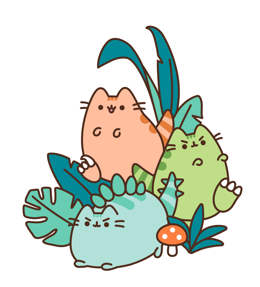 Pusheen : It’s the Greatest Discovery of The Century— Dinosheens!