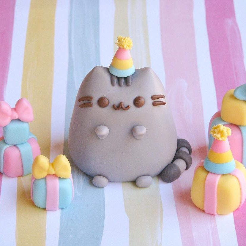 Pusheen : Fan Friday: Lynlee's Birthday Pusheen Cake Topper - Pusheen