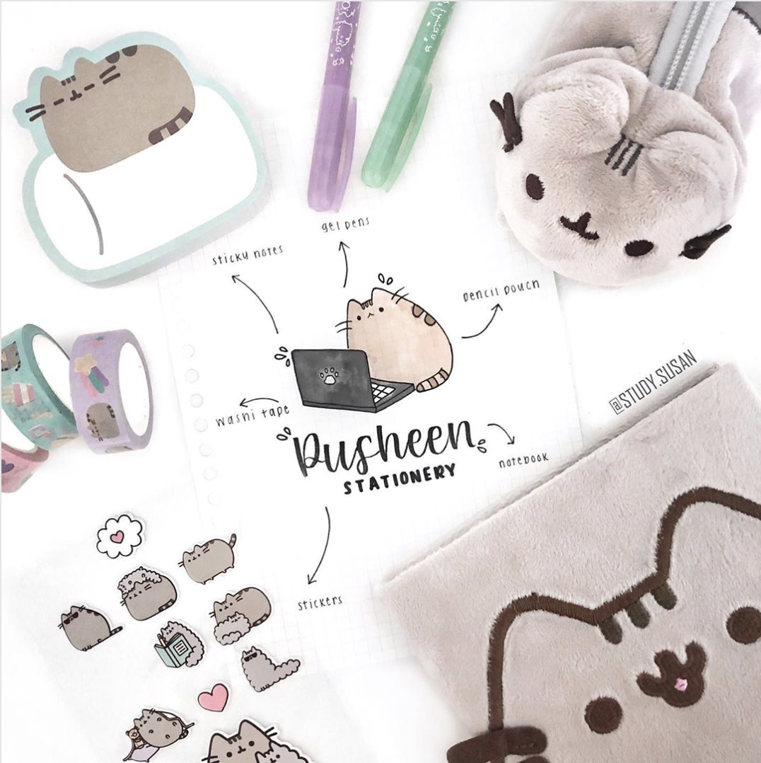 Pusheen : Fan Friday: Take a Note, Get Inspired to Up Your Stationery ...