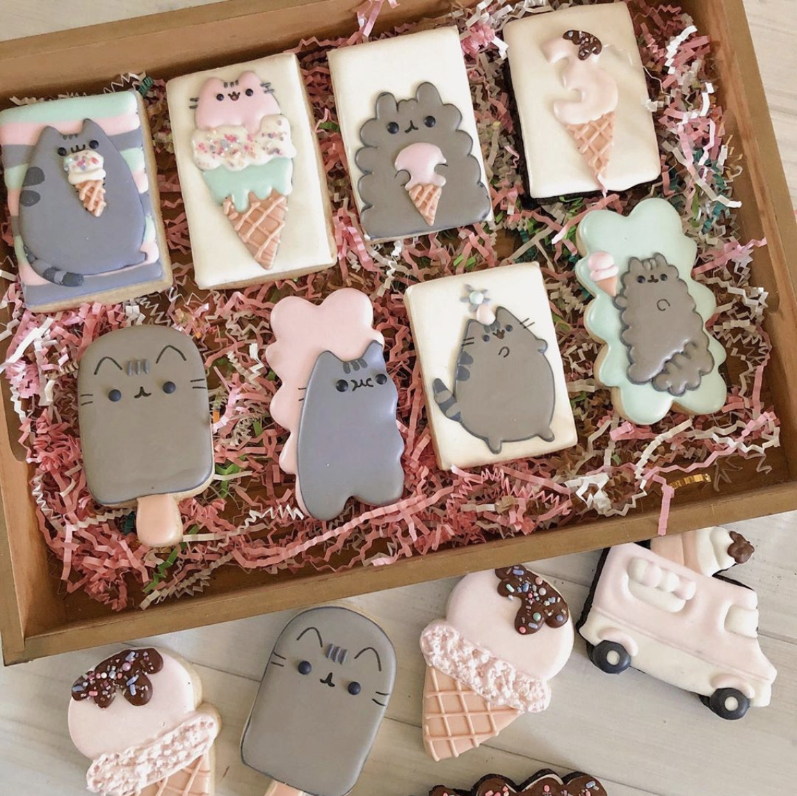 Pusheen : Fan Friday: Chill Out with these Pusheen Ice Cream Cookies ...