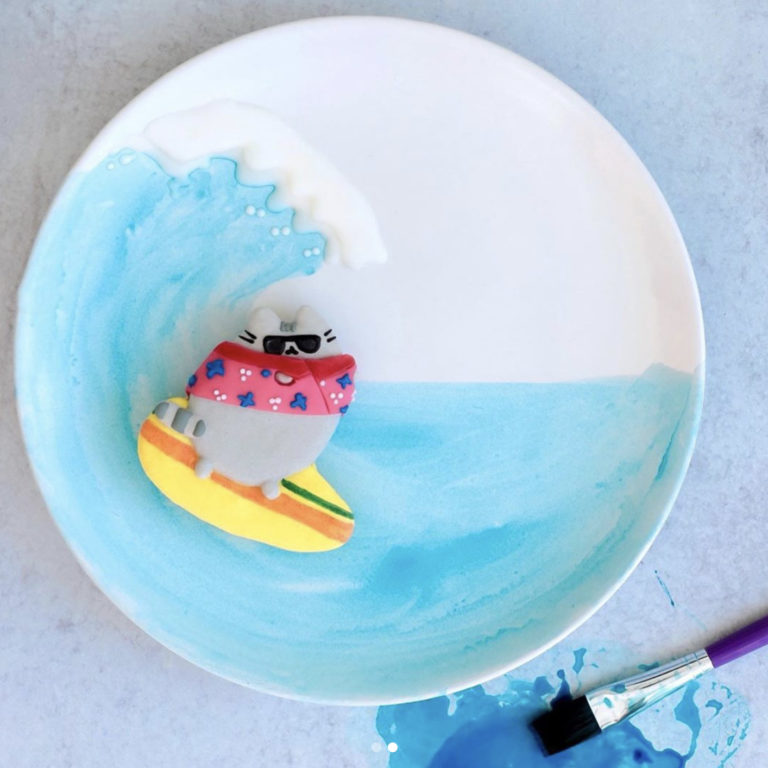 Pusheen : Fan Friday: Surfs Up! Check Out this Seriously Cool Pusheen ...