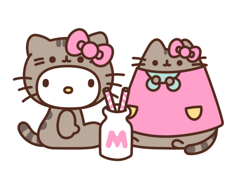 Pusheen : Hello Kitty® x Pusheen® Collaboration Announced!